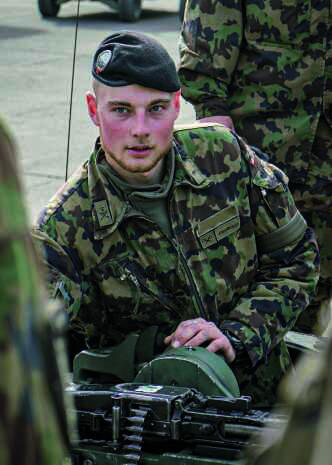 Einblick aus der Rekrutenschule | Schweizer Soldat