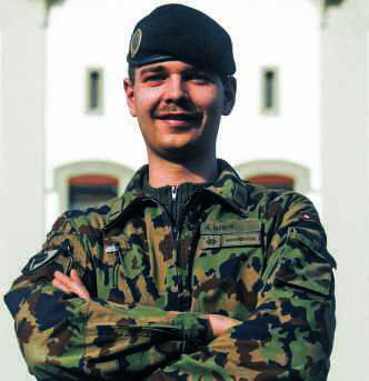Wir sind die Miliz: Lt R. Sieber | Schweizer Soldat